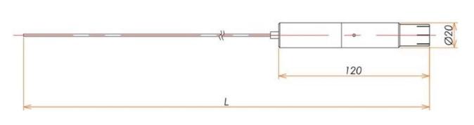 VCK500X/S2J / Connecting parts Vacuum side One side With SHV-20kV plug ...