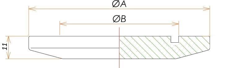 NW100BK / NW100 ブランクフランジ SUS304 | 【公式】コスモ・テック | 真空部品通販サイト