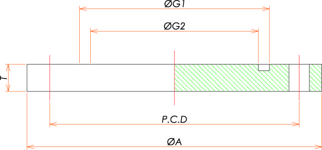 ISO-K / ISO-F ブランクフランジ | 【公式】コスモ・テック | 真空部品通販サイト