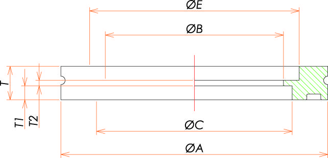 ISO-K / ISO-F 穴あきフランジ | 【公式】コスモ・テック | 真空部品通販サイト