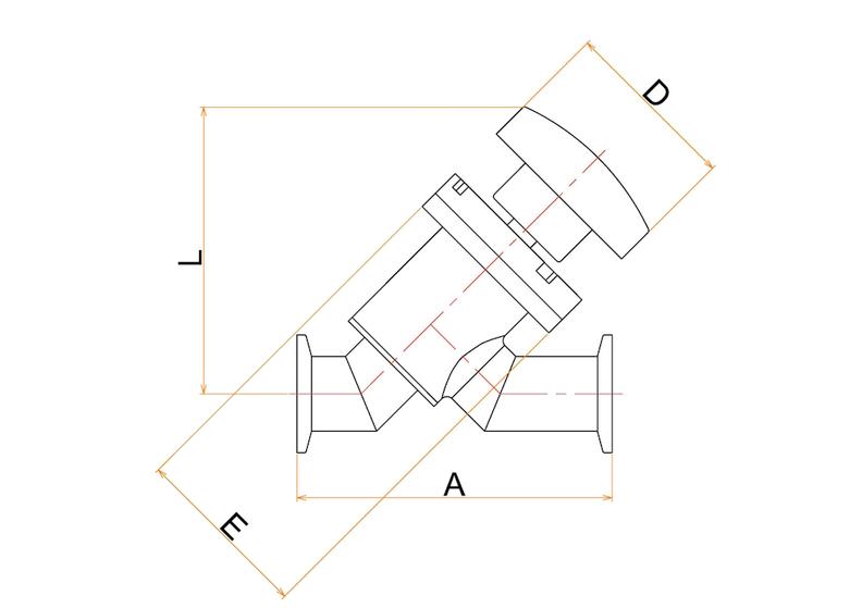 NW50MIYV / NW50 Manual Y-shaped bellows valve | Official COSMOTEC ...